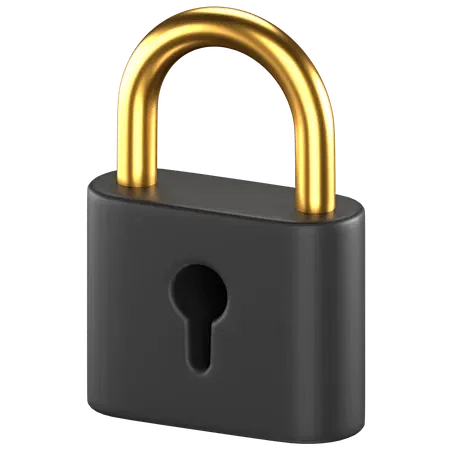 Padlock 3D Icon-花瓣网
