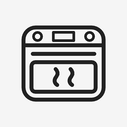 烤箱烘焙烹饪图标_88ICON https://88icon.com 烤箱 烘焙 烹饪 高温 炉灶 薄厨具-花瓣网