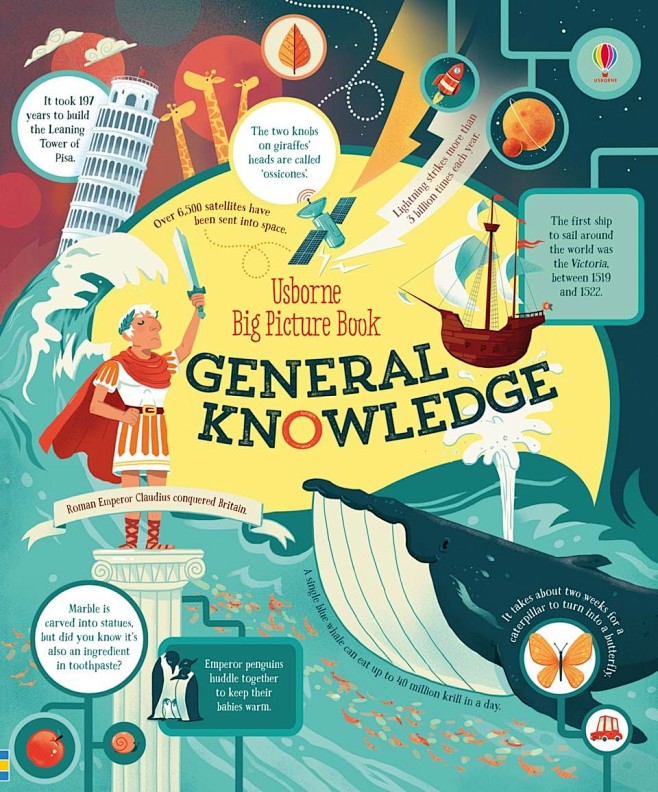 “Big picture book of general knowledge” at Usborne Children’s Books