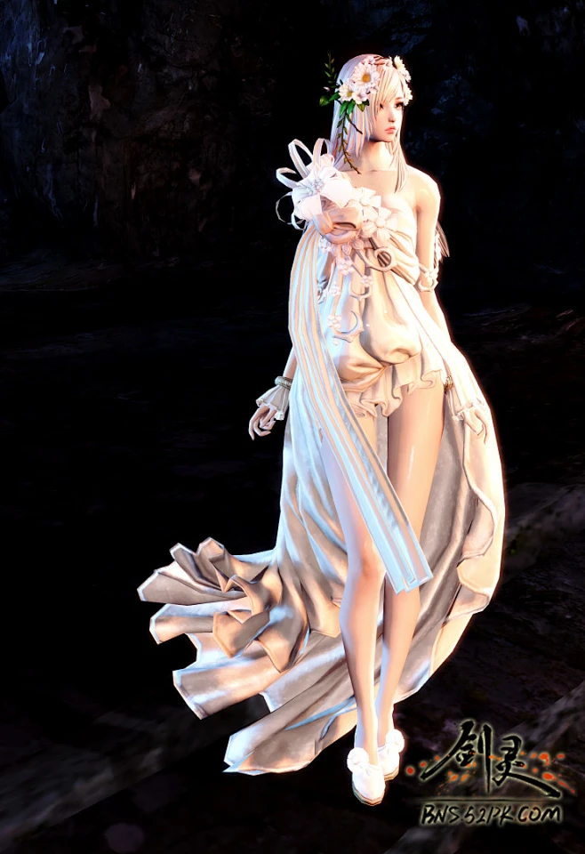 美到窒息!曼妙身姿天女演绎唯美婚纱时装_52PK剑灵图片站-花瓣网