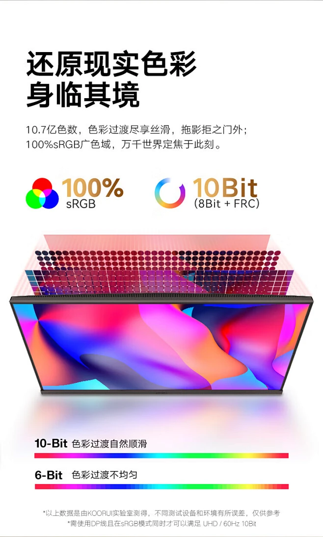 【KOORUIP6】KOORUI科睿 27英寸显示器 4K高清 IPS广视角 100%sRGB广色域HDR 10bit低蓝光不闪 设计办公电脑显示屏P6【行情 报价 价格 评测】-京东-花瓣网