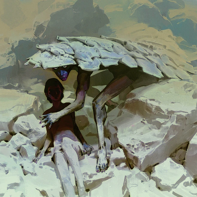 Artworks by Adrian Bush-花瓣网