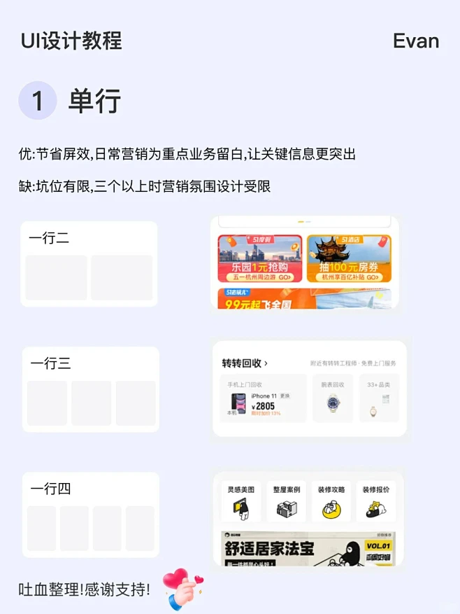 设计干货 _ 一篇带你掌握4种瓷片区布局_2_Evan -UI设计师_来自小红书网页版-花瓣网