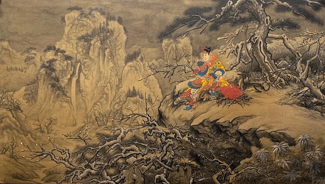 黑神话·悟空中的壁画 —梅山雪景 - 小红书-花瓣网