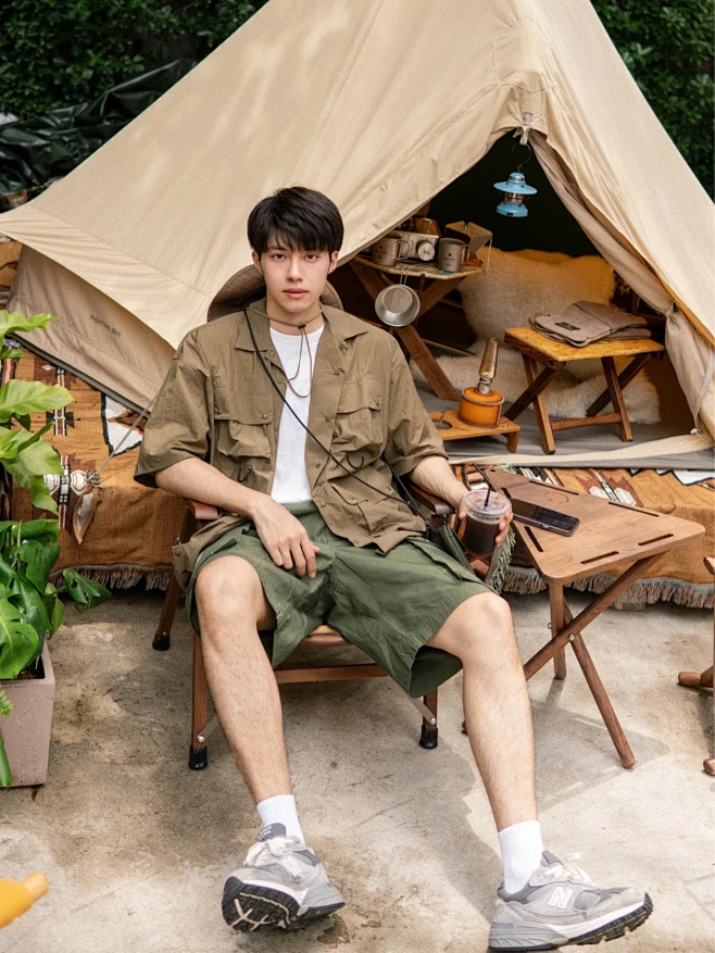 OOTD｜露营穿搭 Cityboy变户外男孩⛺️-花瓣网