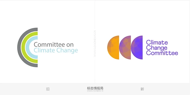 英国气候变化委员会（CCC）启用数据化新LOGO - 标志情报局-花瓣网