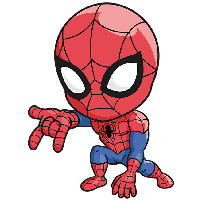 Chibi-Spiderman-Step-10