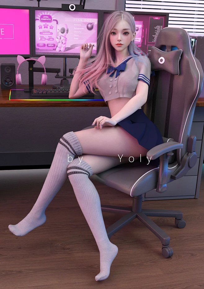 Yoly 莜莉 #058-花瓣网