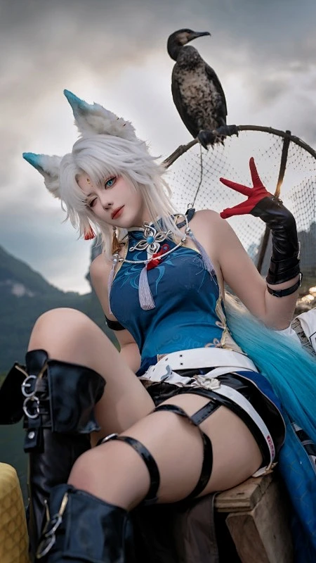 星穹铁道 飞霄 cos 5k 桌面-花瓣网