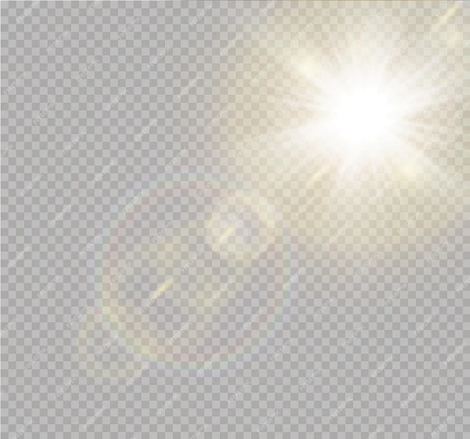 transparent sunlight special lens flash light effect front sun lens ...