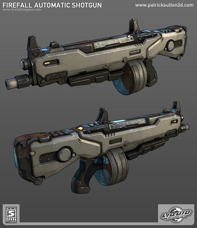 Firefall Automatic Shotgun, Patrick Sutton : Automatic shotgun from ...