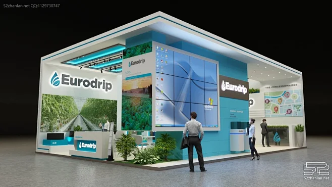 【Eurodrip】展台设计分享 – 52展览设计-花瓣网