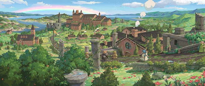 Magic world-花瓣网