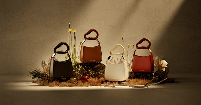 3D Visualization design bag Fashion Sustainability CGI set design art ...