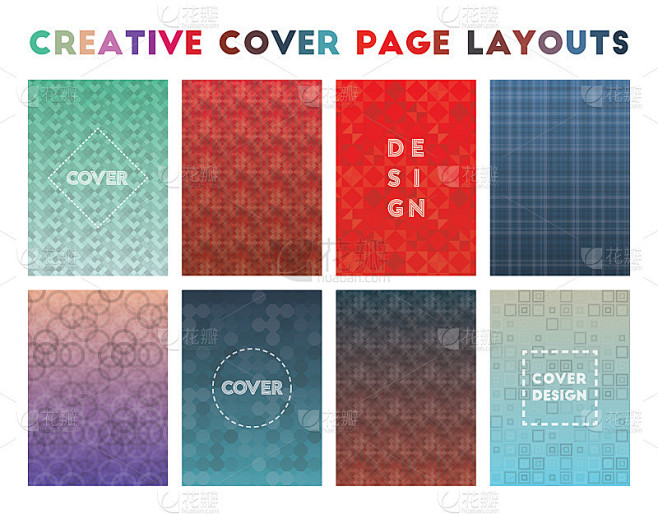Creative Cover Page Layouts.