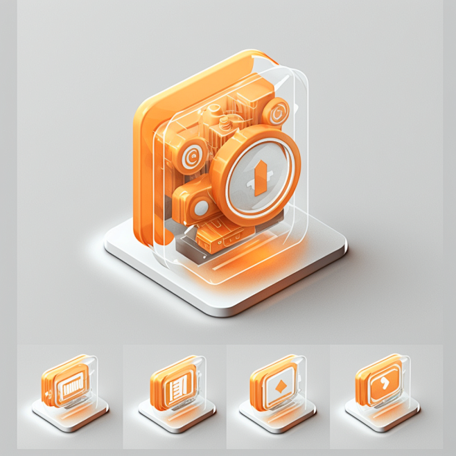 A_technological_data_service_icon_orange_frosted_glass_trans_a10e82d3-