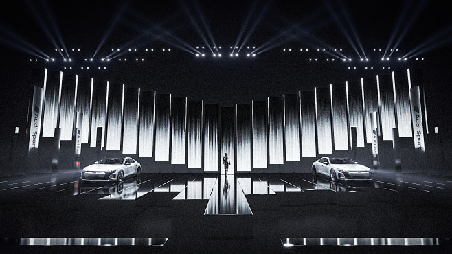 Audi Event launch Stage