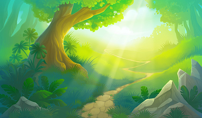 Game backgrounds : Backgrounds for casual games