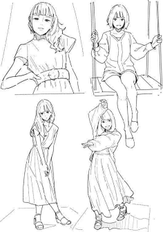 norakura线稿-花瓣网|陪你做生活的设计师 | 的… - 半次元 - ACG爱好者社区