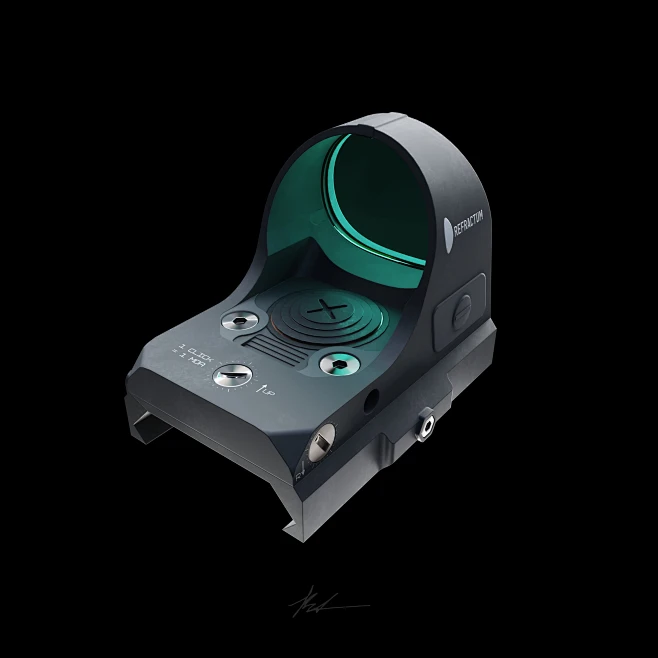 Refractum OCR Miniaturized Red Dot Sight-花瓣网