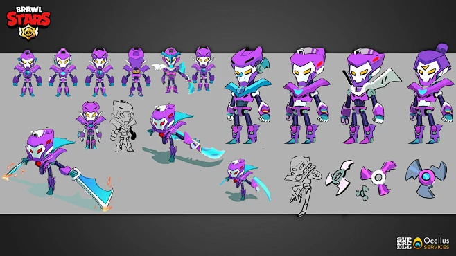 Brawl Stars : Mecha Mortis-花瓣网