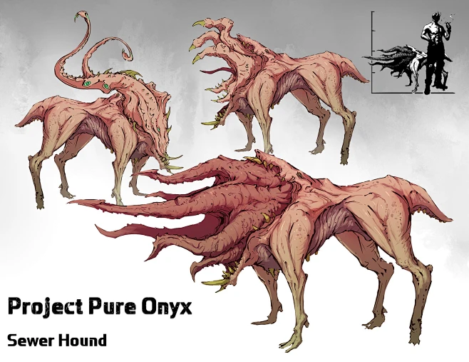 Dog enemy designs, Lei Zhang : Here are some dog enemy designs I did ...