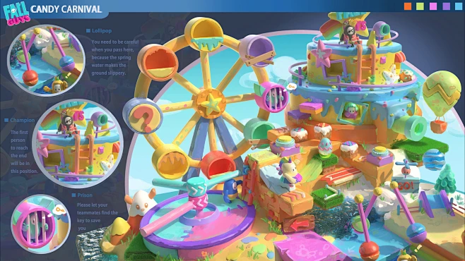 FALL GUYS/Candy Carnival-花瓣网