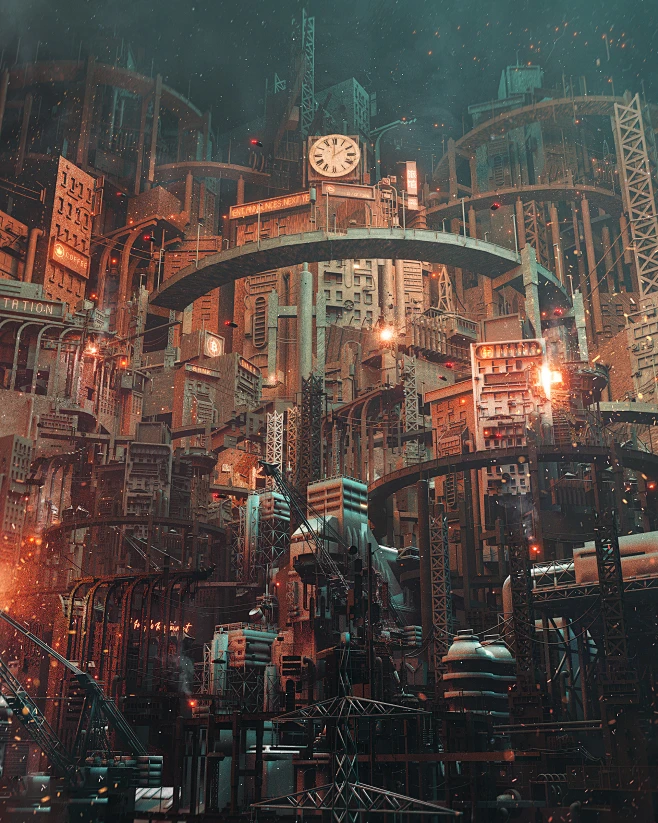 No Turning Back : Project featuring some of my favourite Cyberpunk/Sci ...