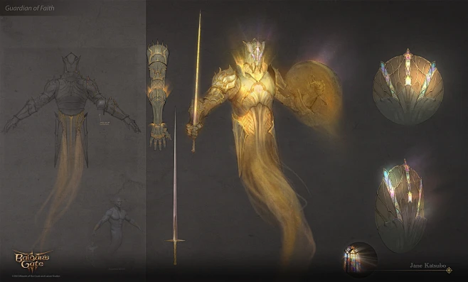 BG3: creatures-花瓣网