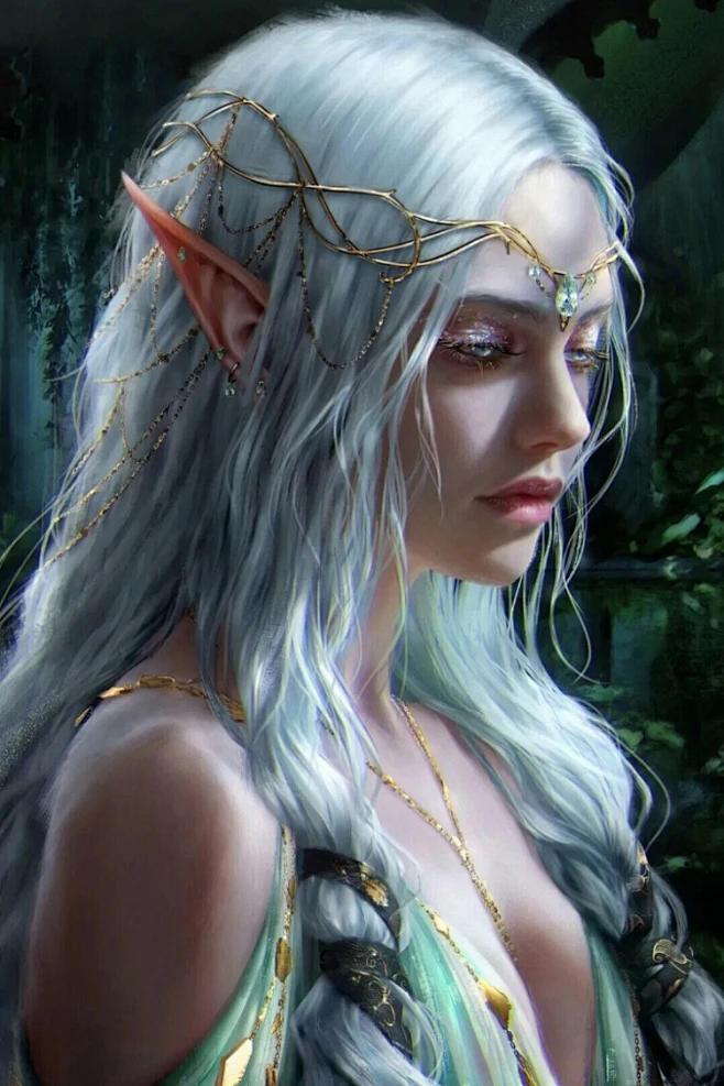 北欧神话-精灵：精灵往往被描绘成拥有稍长的尖耳、手持弓箭、金发碧眼、高大且与人类体型相似的日耳曼人的形象，这是因为他们首次作为一个种族，是出现 ...