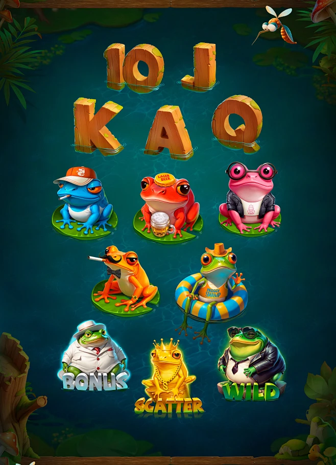 swamp frog slot casino Gaming slot game game Game Art Slots slot ...
