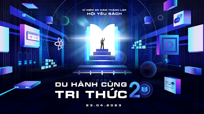 key visual Keyvisual blue book planet Event Event Design kv-花瓣网