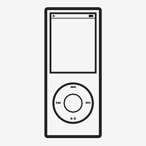 ipodmp3mp3播放器图标_88ICON https://88icon.com ipod mp3 mp3播放器 音乐 音乐播放器 nano sound tech technology ...