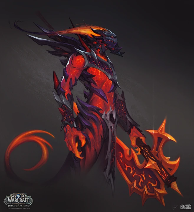Fyrakk - World of Warcraft : Dragonflight-花瓣网