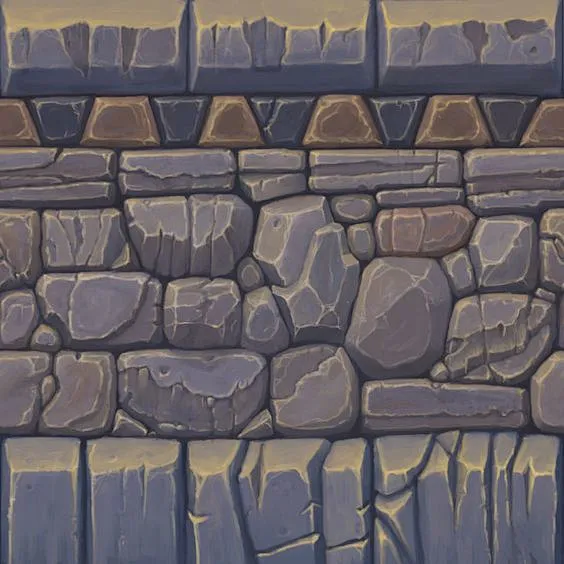 ArtStation - Tiling Dungeon Texture, Nathan Brandes-花瓣网