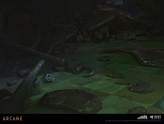 游戏概念-ARCANE-双城之战-花瓣网|陪你做生活的设计师 | ARCANE - The Hexgate