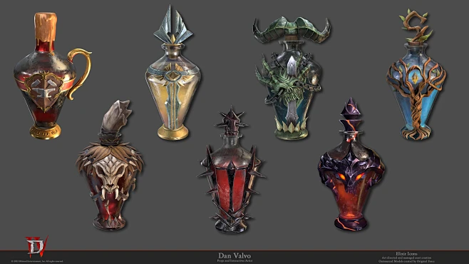 Diablo IV Icons-花瓣网