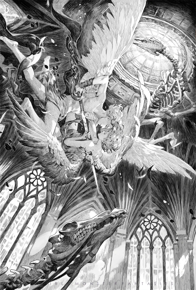The fall of the angel-花瓣网