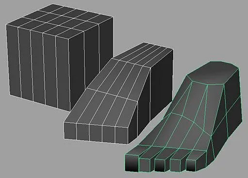 modeling foot in maya | free3DTutorials.com: -花瓣网