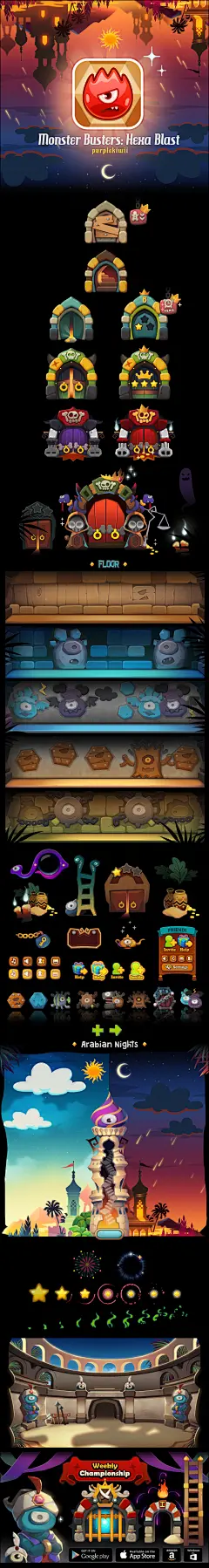 Jack 游戏ui（北京实体班）成长贴-2015年（game UI/Interface/icon/logo/GUI/art/交互/图标/界面/-花瓣网