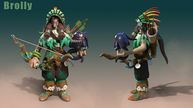 部落巫师 Tribal Wizard, Deep eye LI : 非洲某部落尊贵的鸟族巫师，可催动自身能力降雨，卜卦，占卜部落运势等 A ...