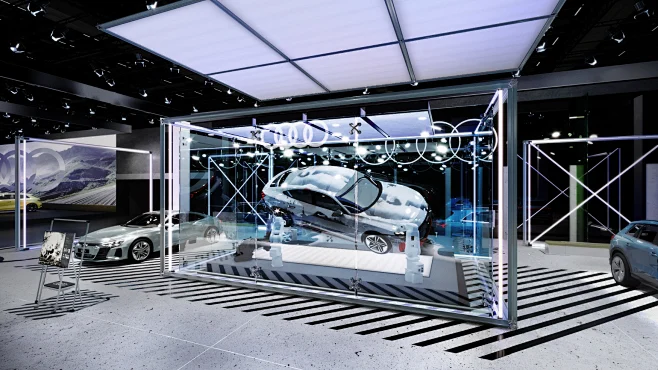 Audi booth booth design brand architecture Event Event Design ...