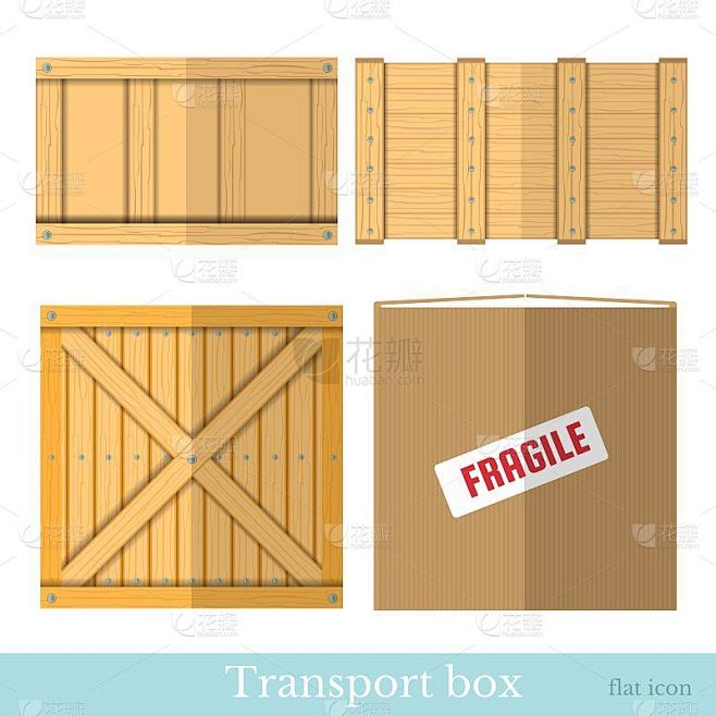 flat boxes for transportation