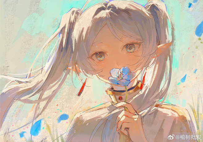 葬送的芙莉莲 动漫 芙莉莲 辛美尔 菲伦 勇者 壁纸 插画 高清-花瓣网