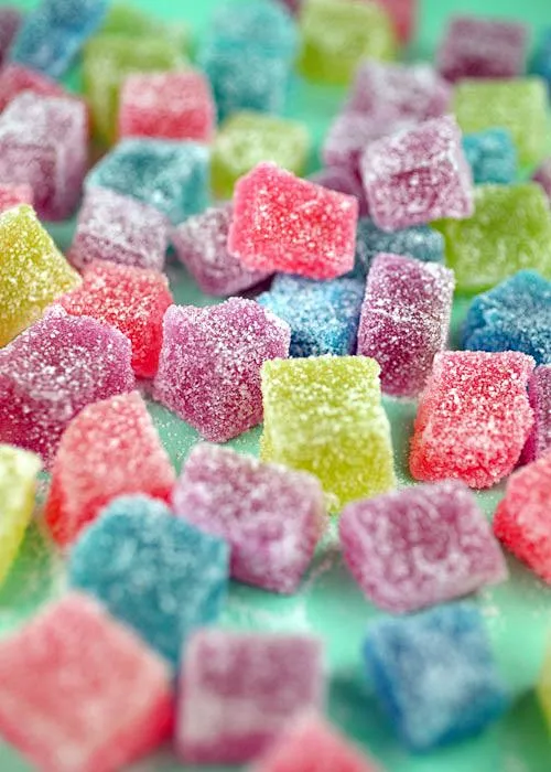 Homemade Gumdrops. Color-花瓣网