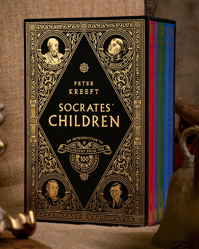 Socrates' Children (Bookset) by Peter Voth on Dribbble-花瓣网