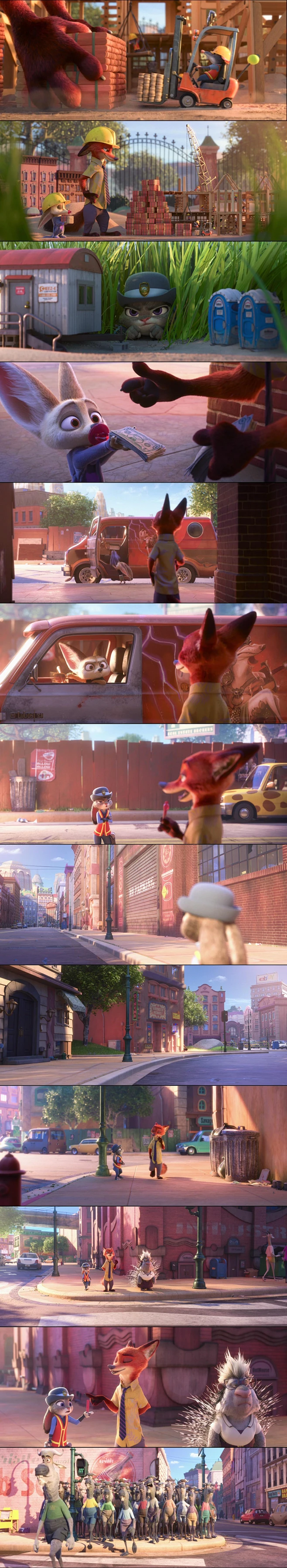 【疯狂动物城 Zootopia (2016)】25 #电影场景# #电影截图# #电影海报# #电影剧照#-花瓣网