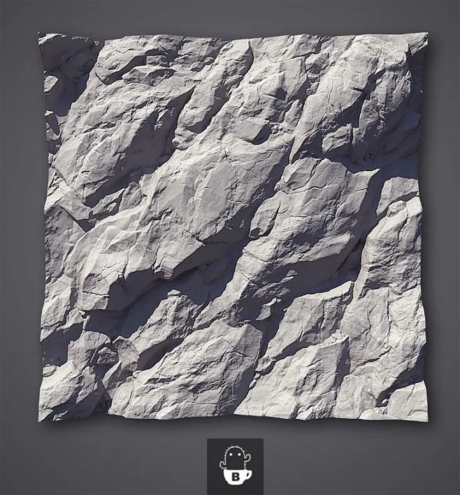 Beautiful tiling rock texture!-花瓣网