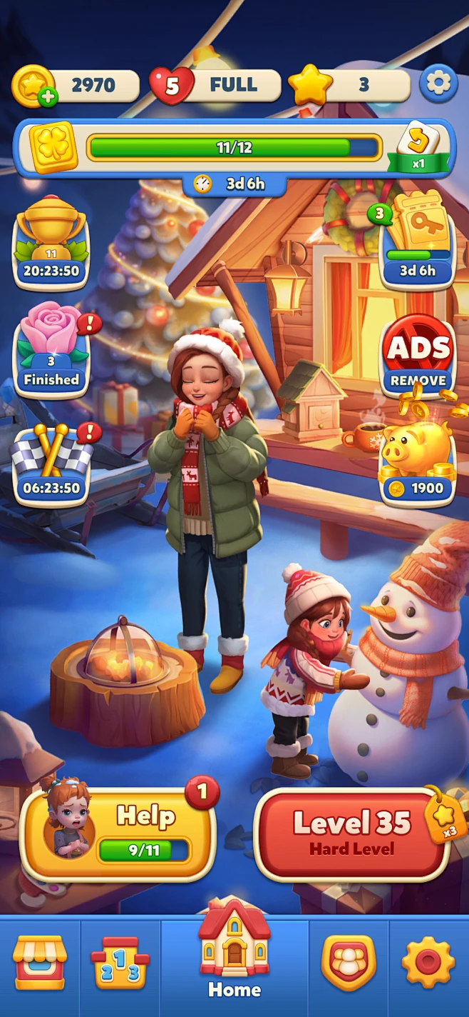 Tile family-花瓣网