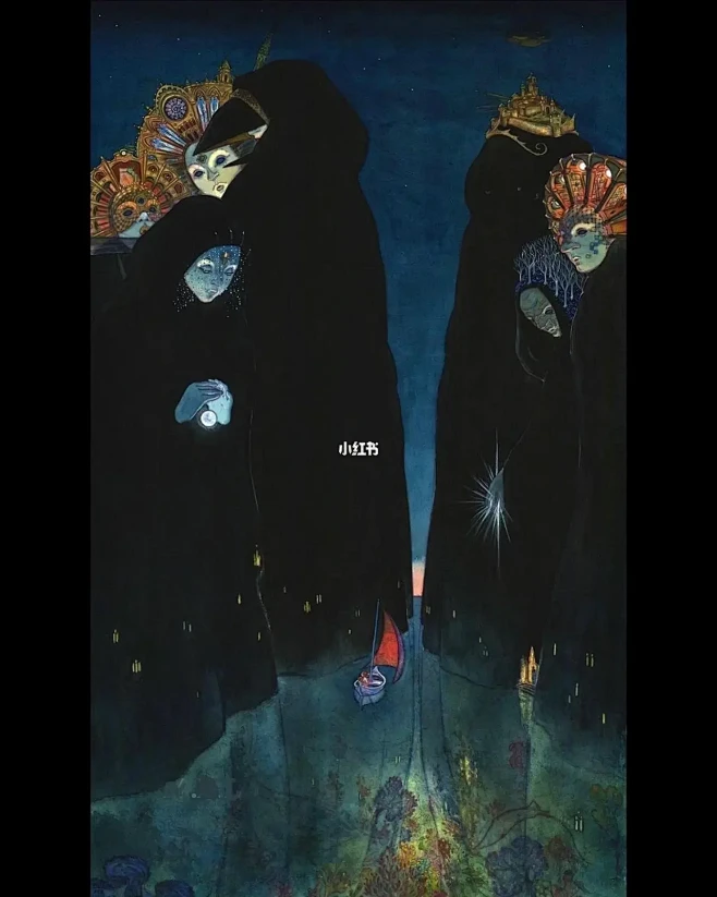 丹麦插画家Malene Reynolds Laugesen的作品